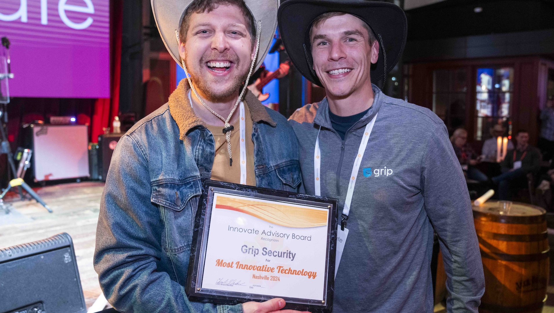 Grip Security Wins Esteemed “Most Innovative Technology” Award at ...